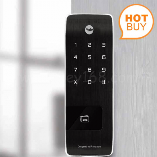 二合一智慧電子鎖 | Yale-YDR343A(直立式) | 耶魯電子鎖 | 精美無聊科技(在地40年門市)